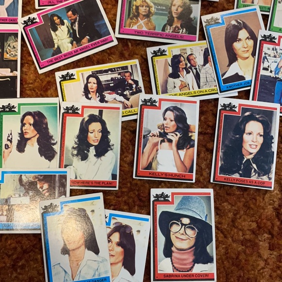 Other | Bundle Of Charlies Angels Trading Cards | Poshmark